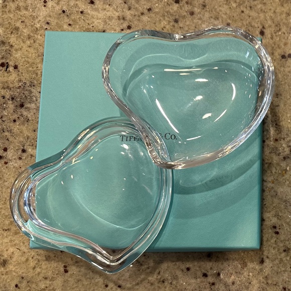 Tiffany & Co. | Other | Tiffany Co Elsa Peretti Crystal Heart Box ...